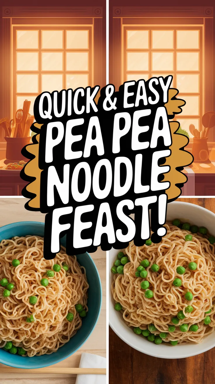 Quick and Easy Microwave Noodles With Canned Peas - Can You Microwave Wiki